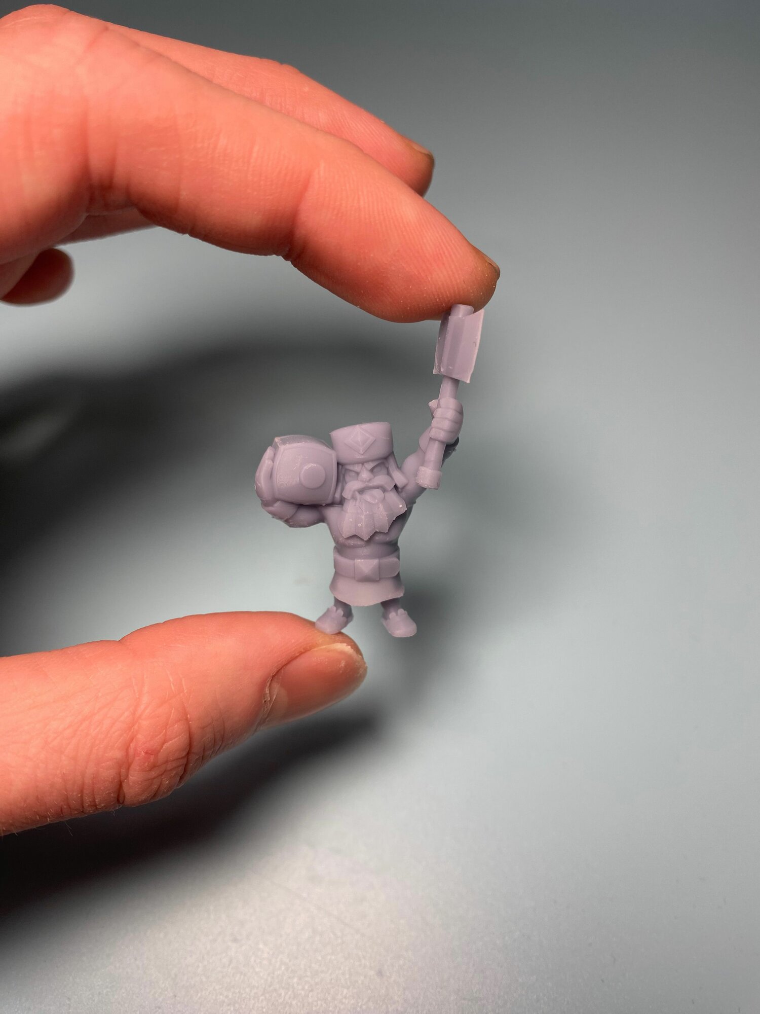 Миниатюра "Дровосек" (Клеш рояль) 4.5 см, под покраску