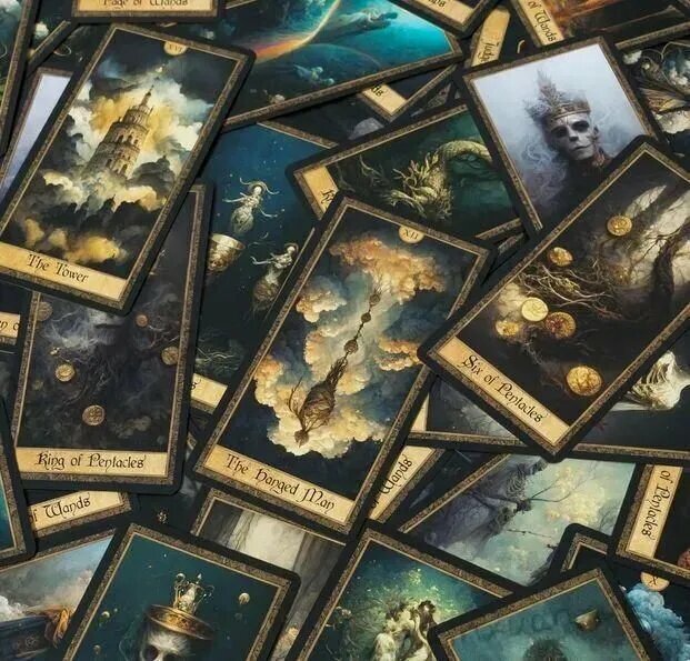 Таро Взаимодействия с Потусторонними Тенями / Erethereal Shadow Work Tarot