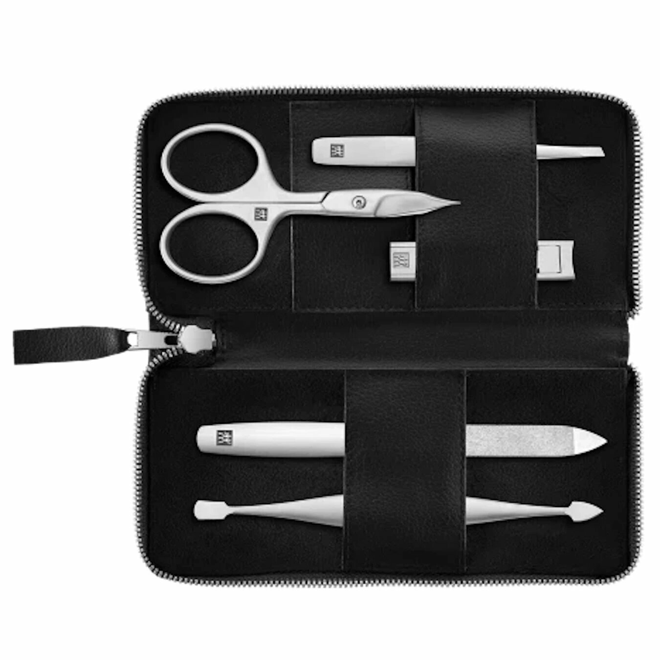 Маникюрный набор ZWILLING Beauty Premium 5 пр, экокожа, черный