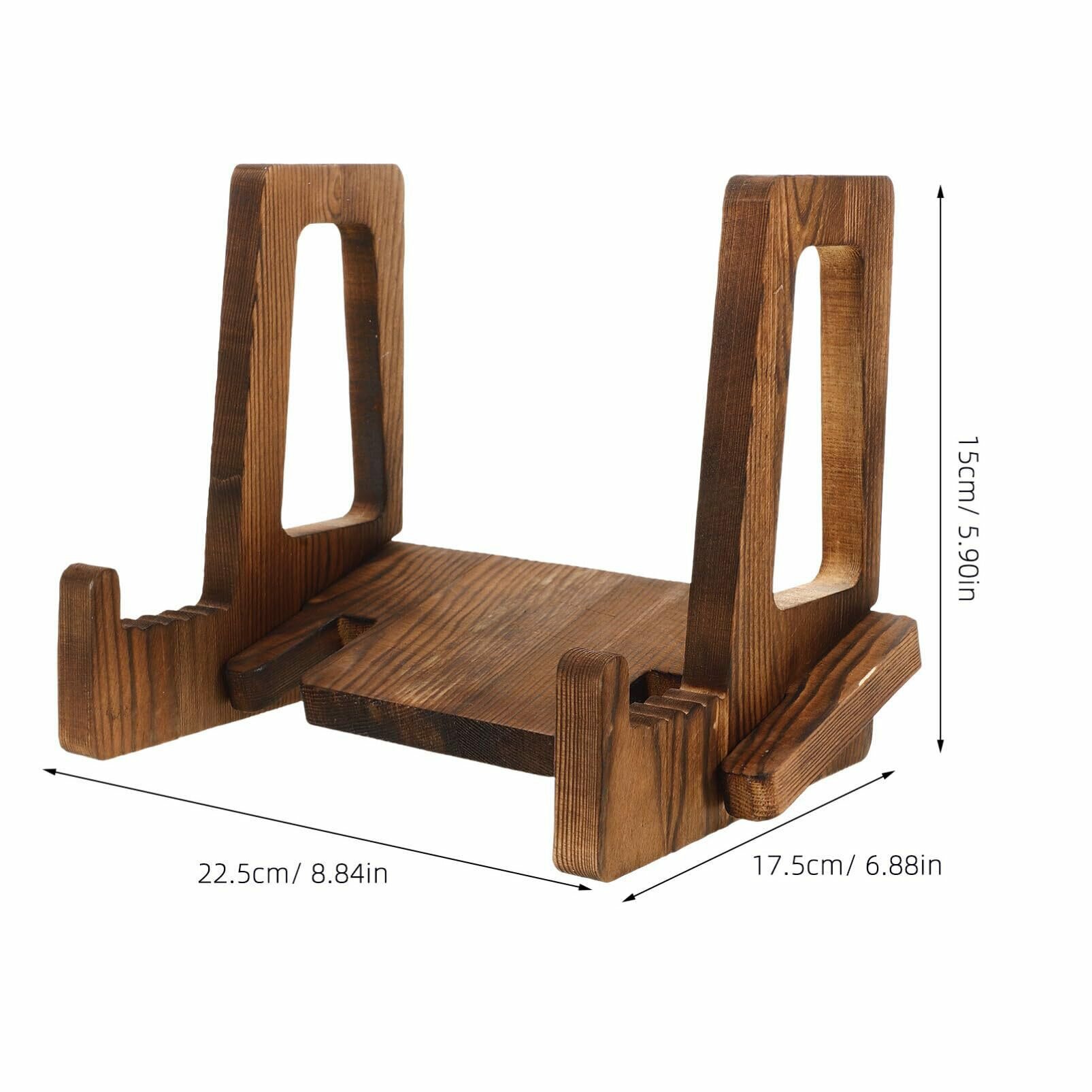 Деревянный держатель для рецептов ресторана, кухонный меню-стойка, подвесная настольная подставка для чтения, деревянная подставка для книг