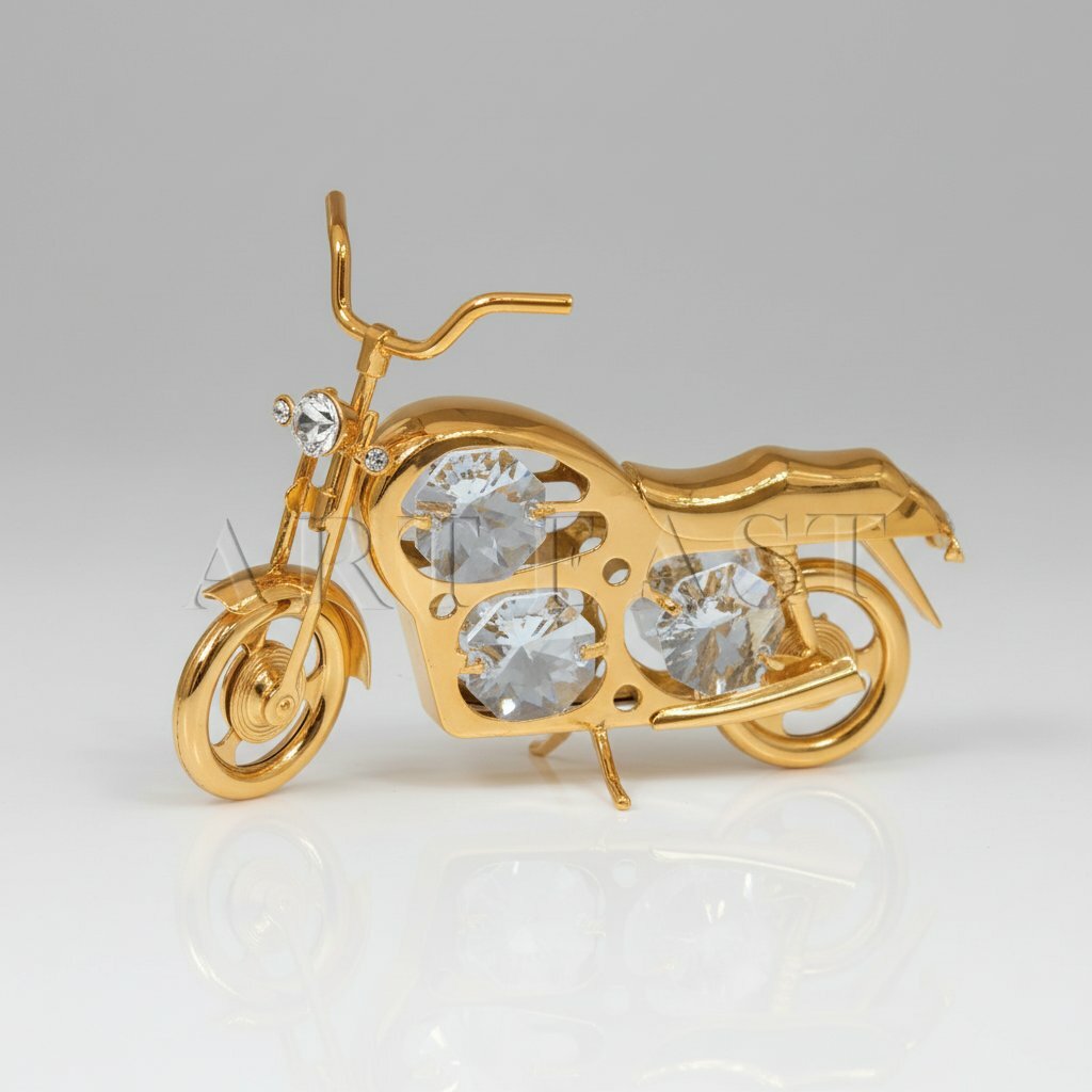 Фигурка Мотоцикл A5052 Crystal Temptations, Металл, кристалл