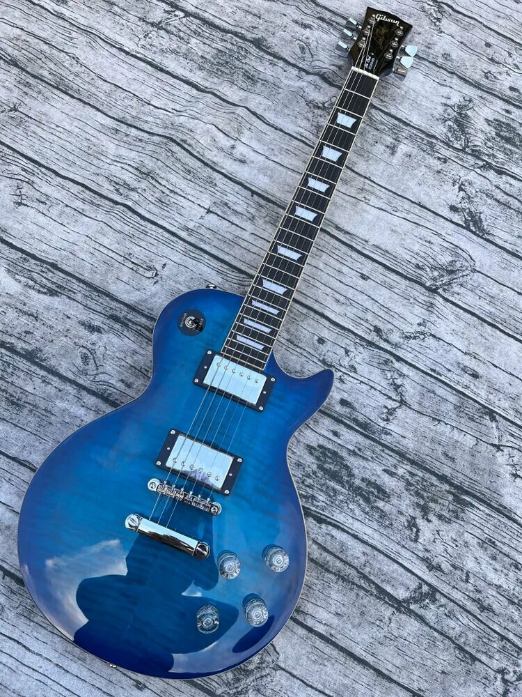 Электрогитара Электроакустическая Les Paul 6-струнная, корпус Махагони 39"