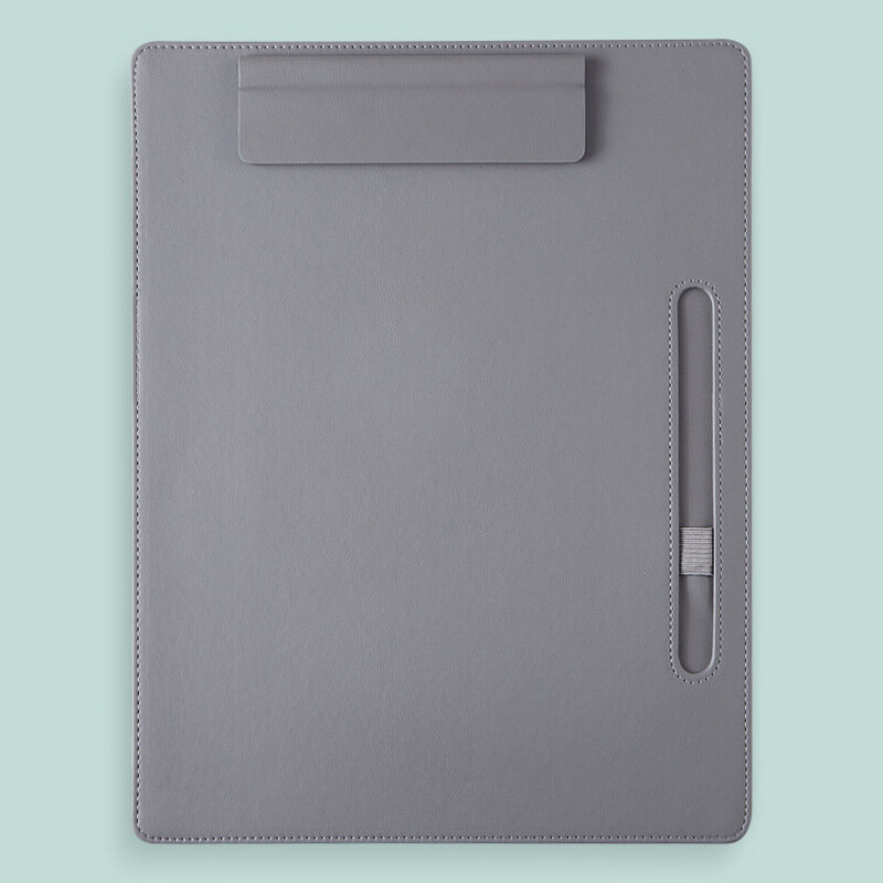 Папка-планшет A4, папка для документов, книга для подписей, кожаная высококачественная папка для деловых контрактов с отделением для ручки, офисная папка для презентаций продаж