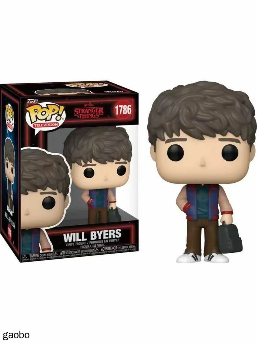Фигурка Funko Pop! Television: Will Byers (Stranger Things) #1786 Коллекционная Виниловая Фигурка 10cm