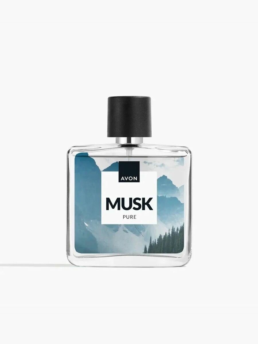 Avon Туалетная вода Musk Pure для него , 75 мл