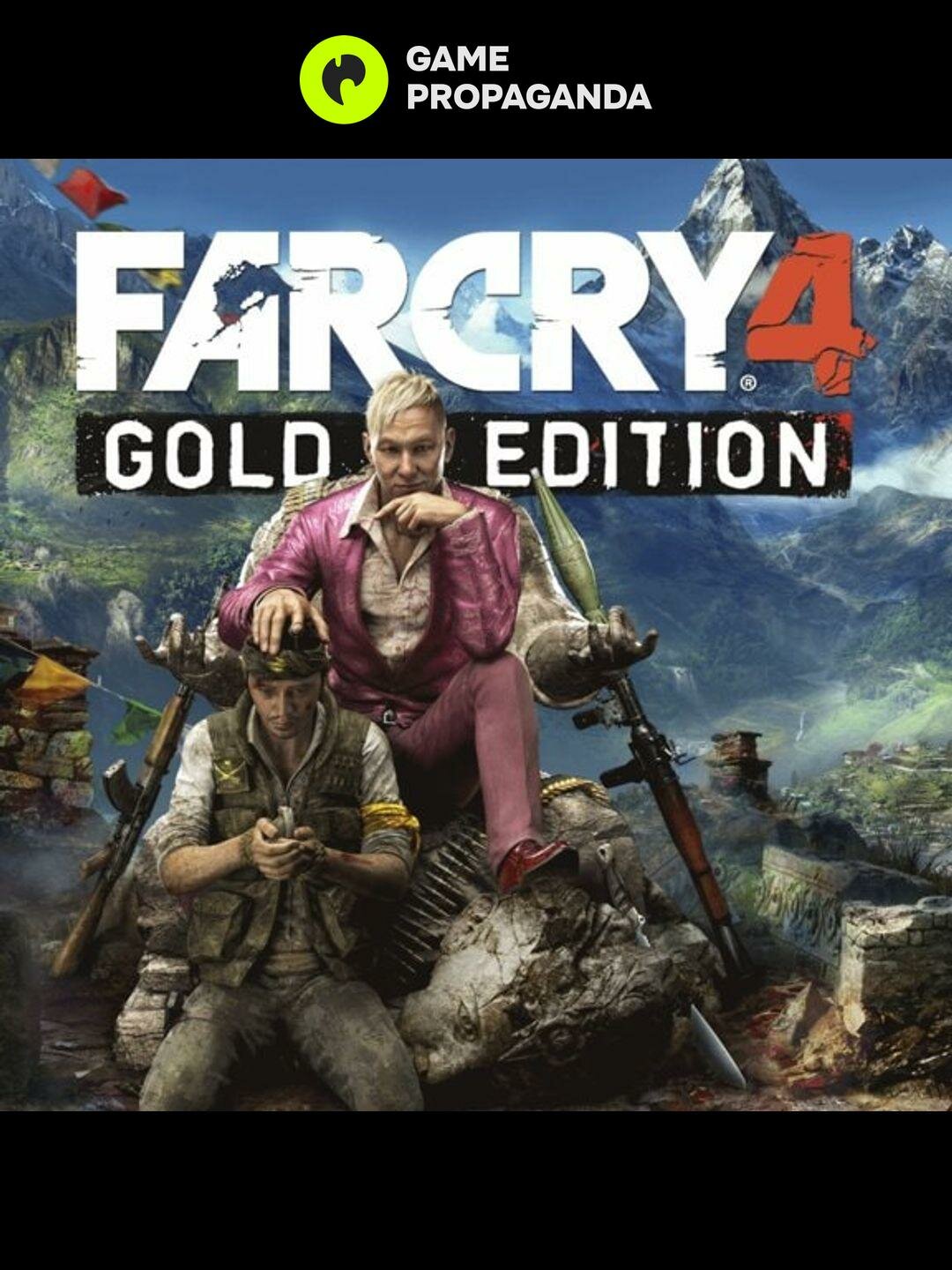 Игра Far Cry 4 - Gold Edition PS4. Турция. Цифровая версия