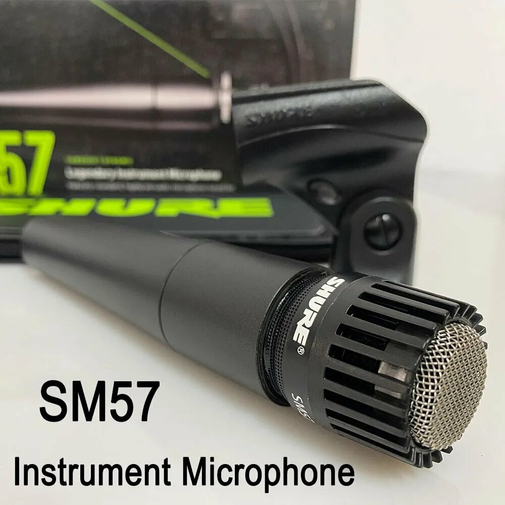 Shure Микрофон студийный SM57, черный