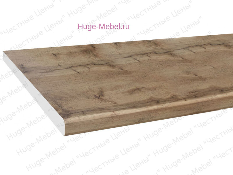 Столешница 1500 мм Дуб вотан, 38 мм Huge Mebel. Ширина 600. Столешницы