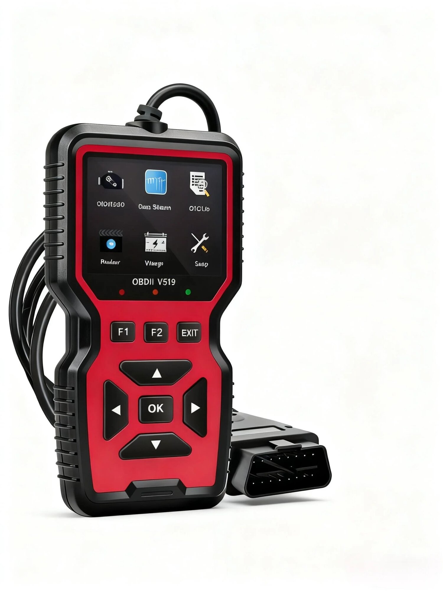 OBD2 Сканер V519 Red - Диагностика Автомобилей