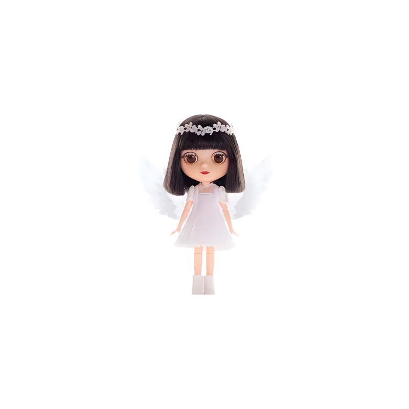 Фигурка унисекс POP MART Doctoral Blythe, white, 15 см, Lace Angel