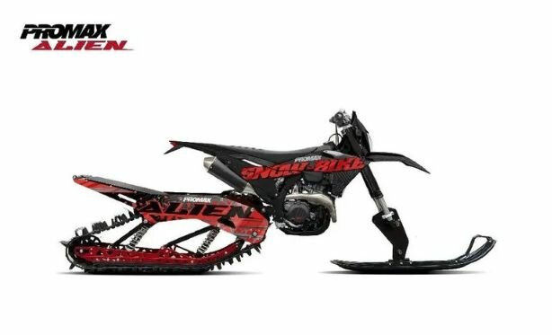 Гусеничный комплект (набор) для кроссовых, эндуро мотоциклов PROMAX ALIEN Red