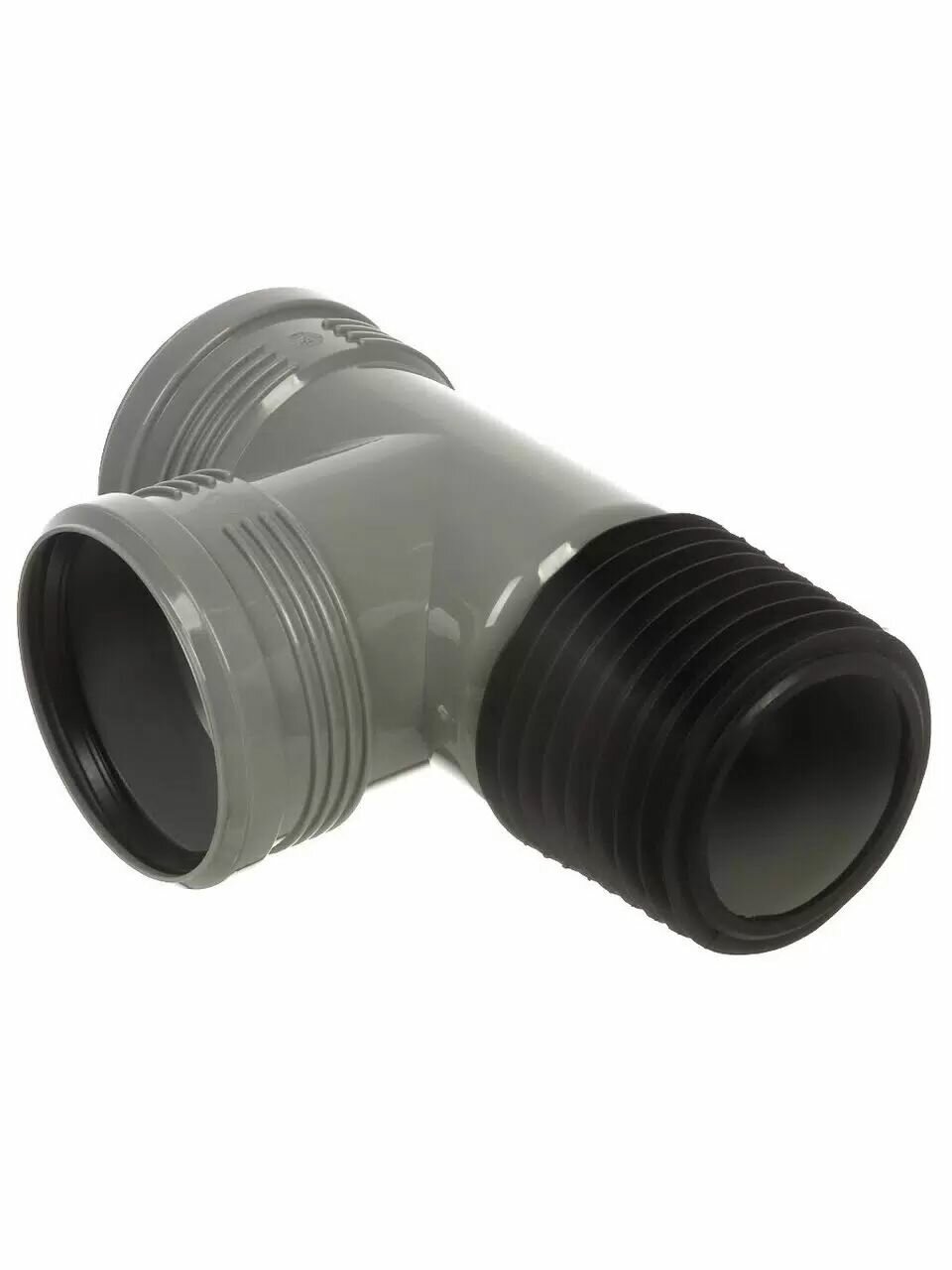 Восстановитель раструба РосТурПласт канализационный тройной, 110х110 мм, 90 градусов, полипропилен