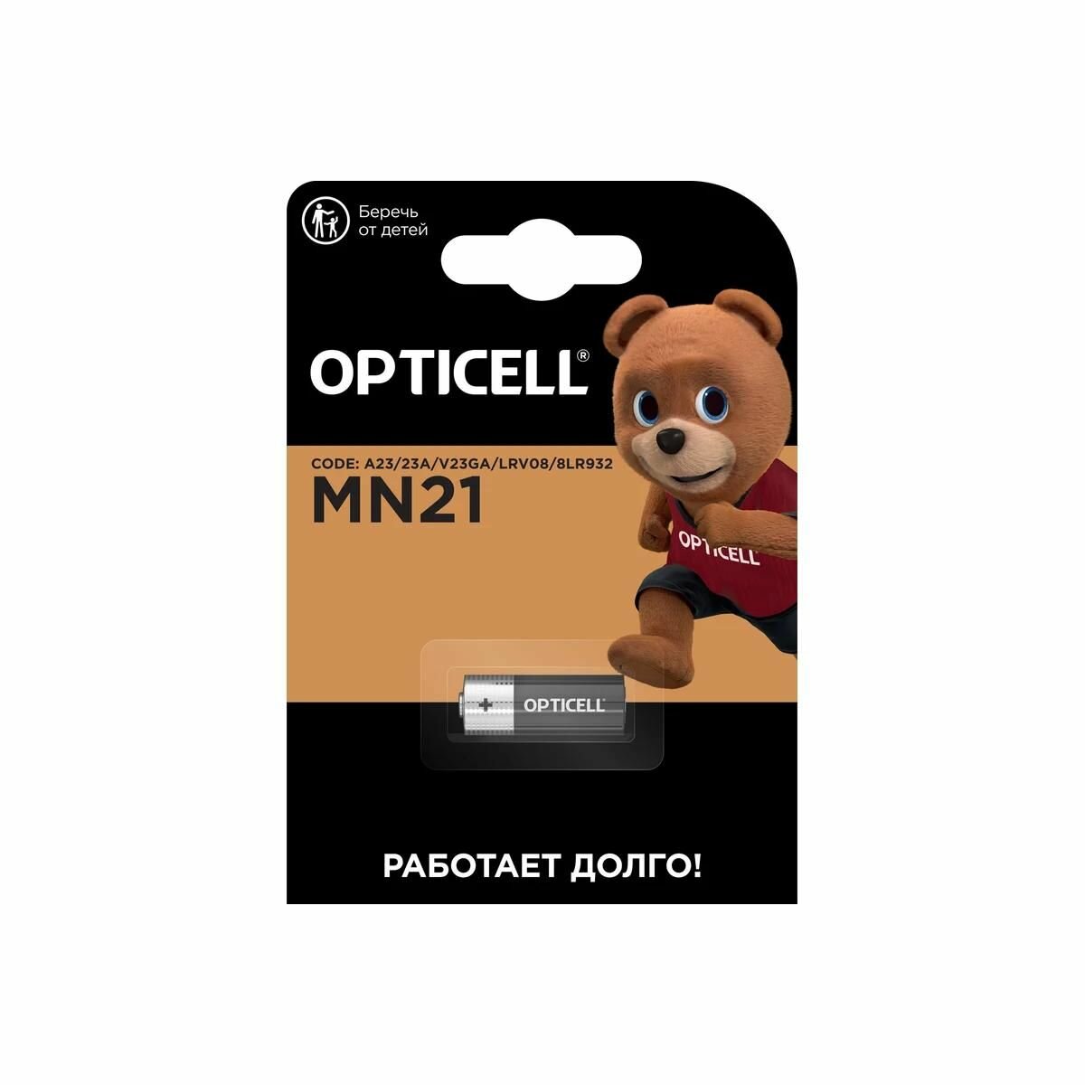 Батарейка Opticell "Specialty" MN21, 12 В, 1 шт