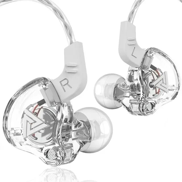 Оригинальные проводные HiFi наушники QKZ AK6 с медным излучателем, для гонок и спорта, с мощными басами, стереонаушники, внутриканальные наушники с разъемом 3,5 мм и микрофоном.