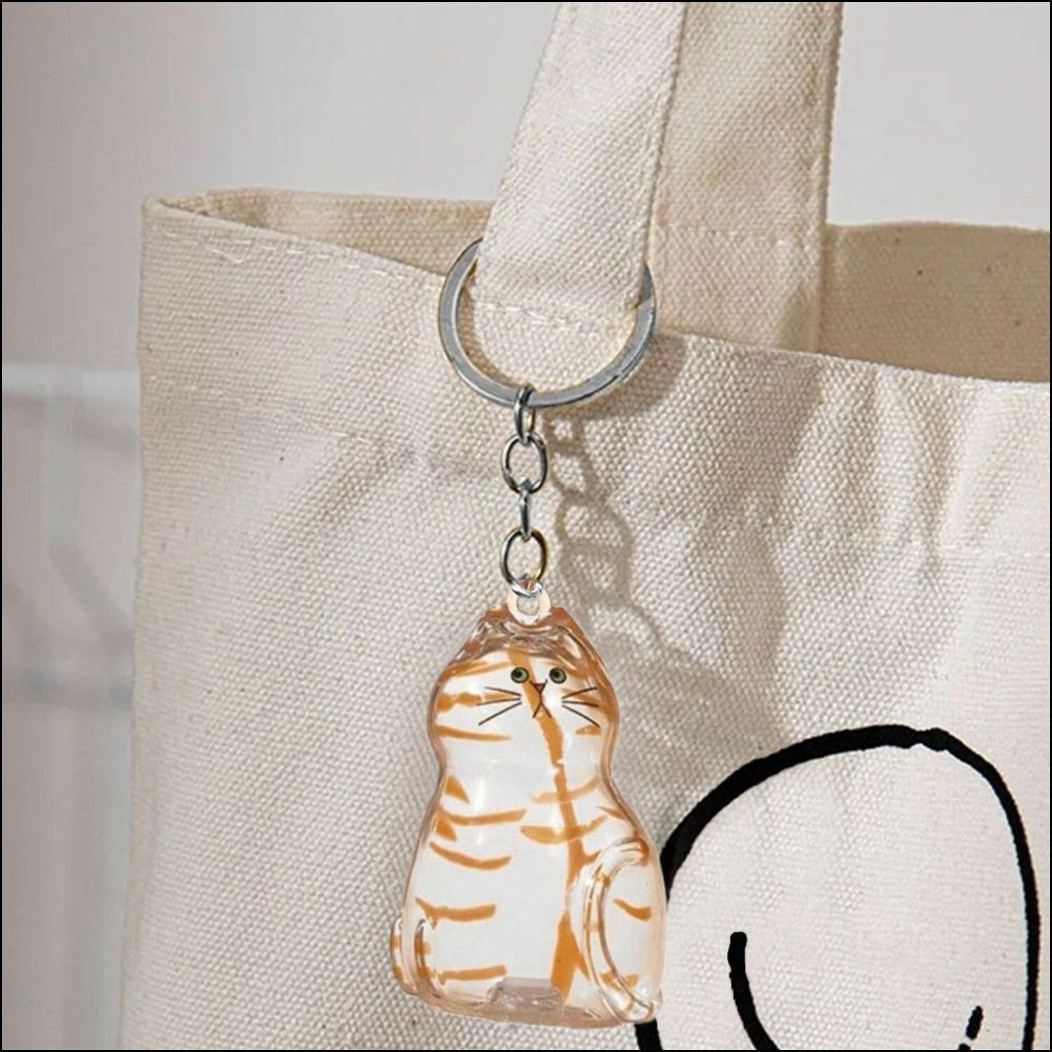 Прозрачная капсула для хранения кошачьей шерсти, пластиковый контейнер-брелок, коллекционный аксессуар для любителей кошек