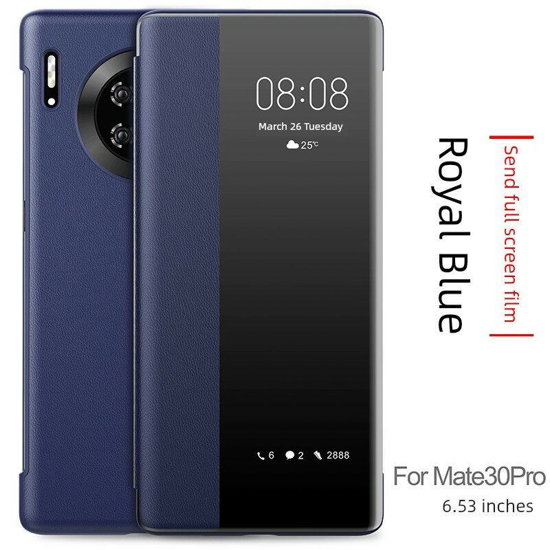 Универсальный чехол для Huawei Mate 30 Pro и Mate 30 E Pro, бирюзовый