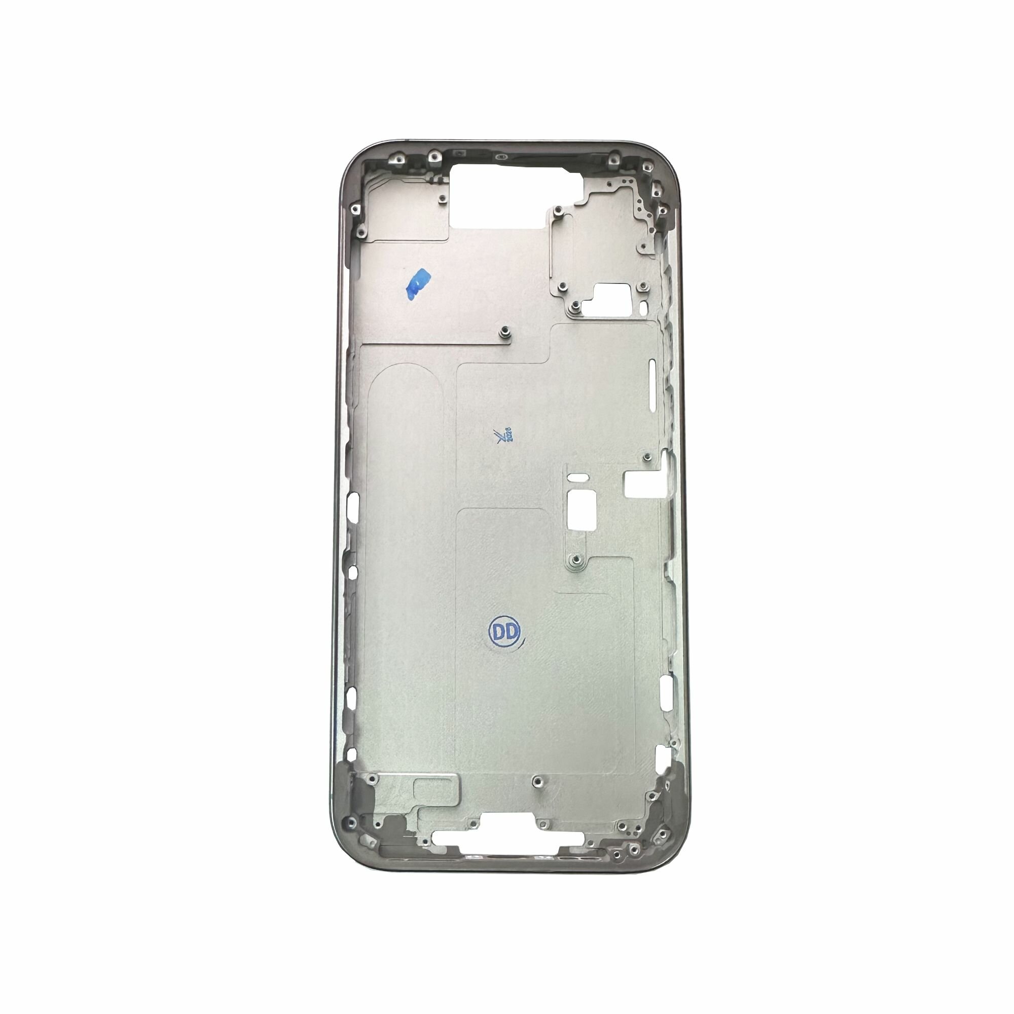 Средняя рамка (корпус) iPhone 16 Pro Max (White Titanium) EU (Европа) OEM