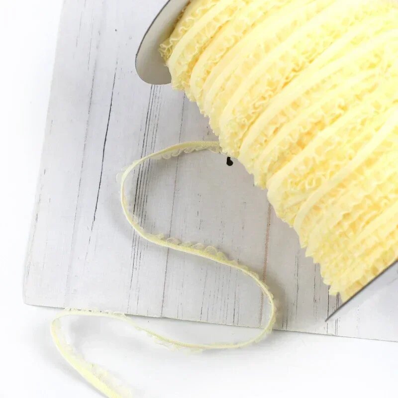 10/20 метров, 6 мм, собранная эластичная веревка, кружевная отделка, банты, платье, декоративные резинки, нижнее белье, ремень для бюстгальтера, эластичная лента, аксессуары