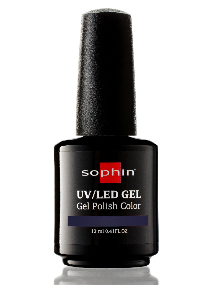 SOPHIN Цветной UV/LED гель-лак BLACKENED BLUE тон 0759, 12 мл