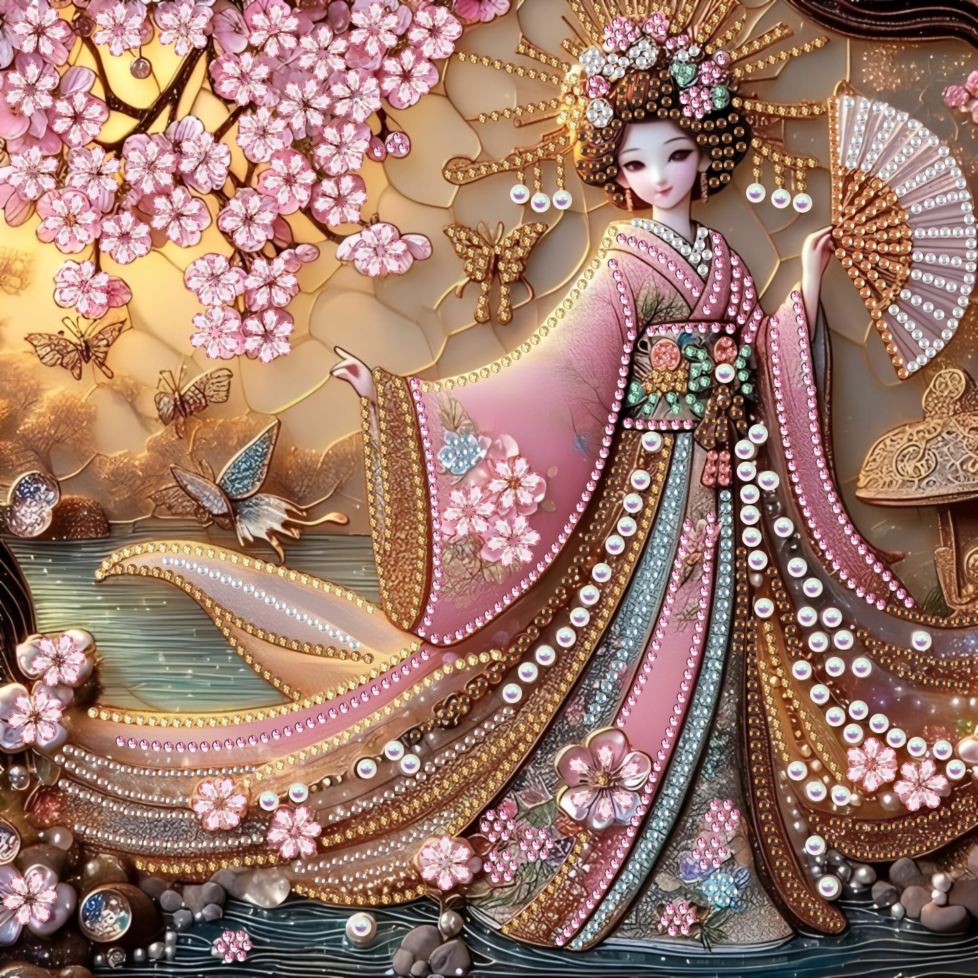 5D DIY Алмазная мозаика «Красивый портрет», алмазная мозаика с крупными и мелкими стразами, образовательная декоративная картина ручной работы