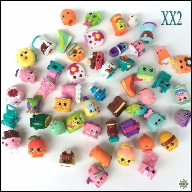 Шопкинс Серия миниатюрных фигурок Фруктовая модель Детских игрушек 100PCS-XX2