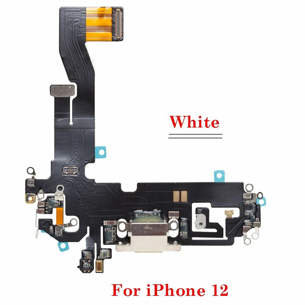 1 шт. гибкий шлейф для зарядного устройства для iPhone 11 12 Pro Max USB док-станция соединитель для зарядки гибкий кабель для передачи данных запасные части