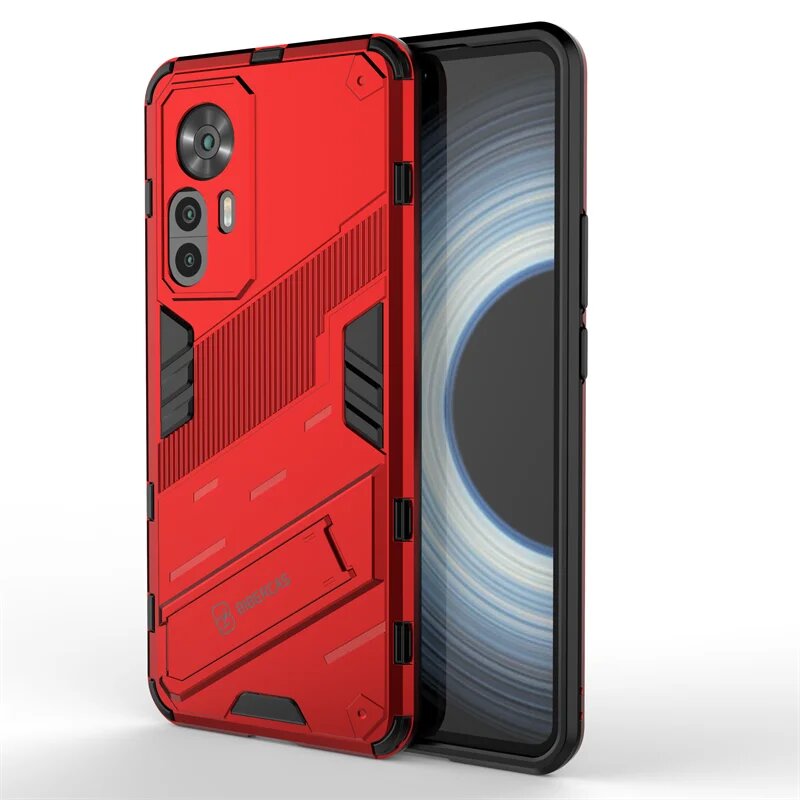 Красный противоударный чехол для Xiaomi 12T Pro