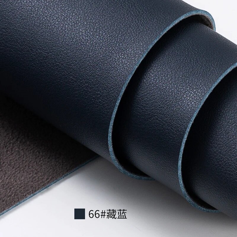 Искусственная кожа "Австралийская овечья кожа", 0,5 метра Темно-синий, Navy blue 66