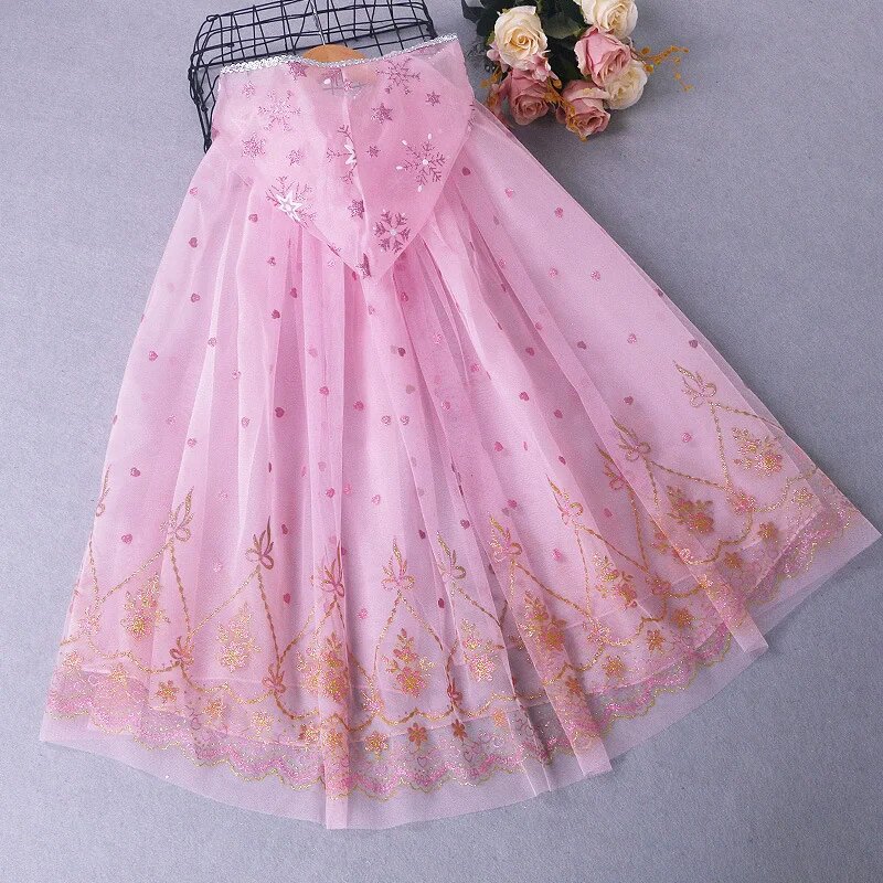 Детский плащ HONEYS-BYE из полиэстера Розовый, Button Style as pic