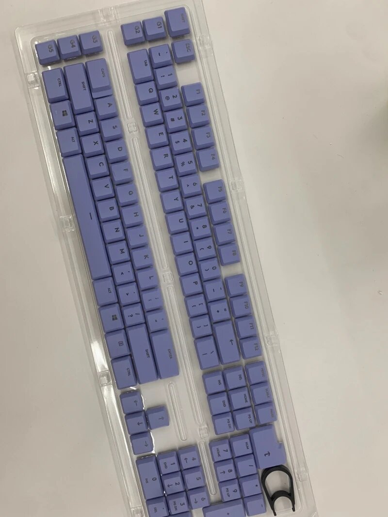Колпачки для клавиш Kelowna PBT purple 111 keys