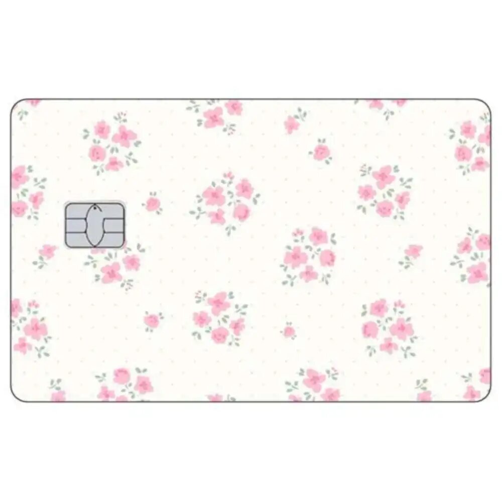 Наклейка на карту MINISO "Цветы", 27-1pcs, Small Chip
