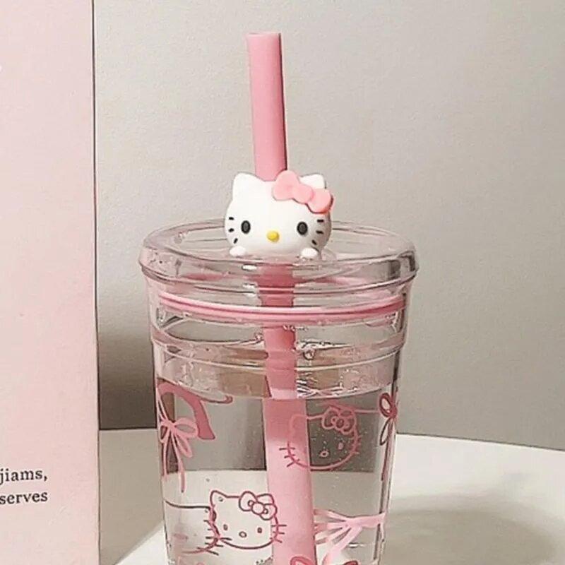 Соломенная чашка Hello Kitty — фото 1