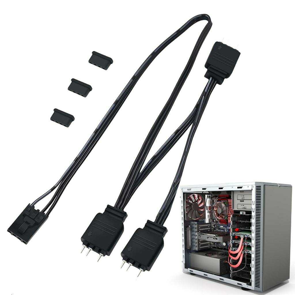 Адаптер ARGB 4Pin 5V 3Pin — фото 1