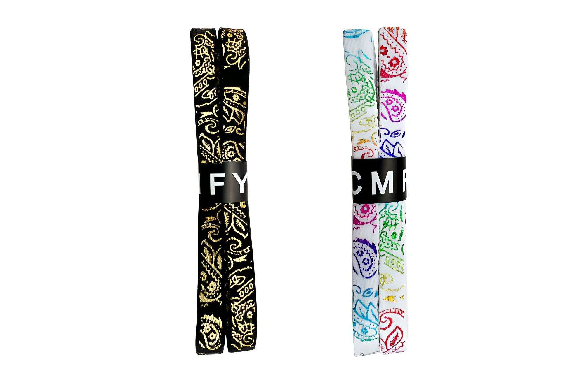 Шнурки унисекс CMFY 4950416, 140CM, Black Gold (Multicolor)