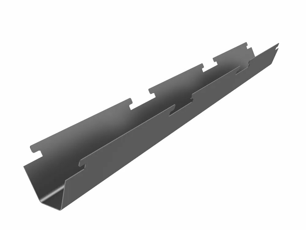 Направляющая/Стрингер для реечного потолка модели Классик 84R Mr.Tektum 1,5м (комплект 2 шт)