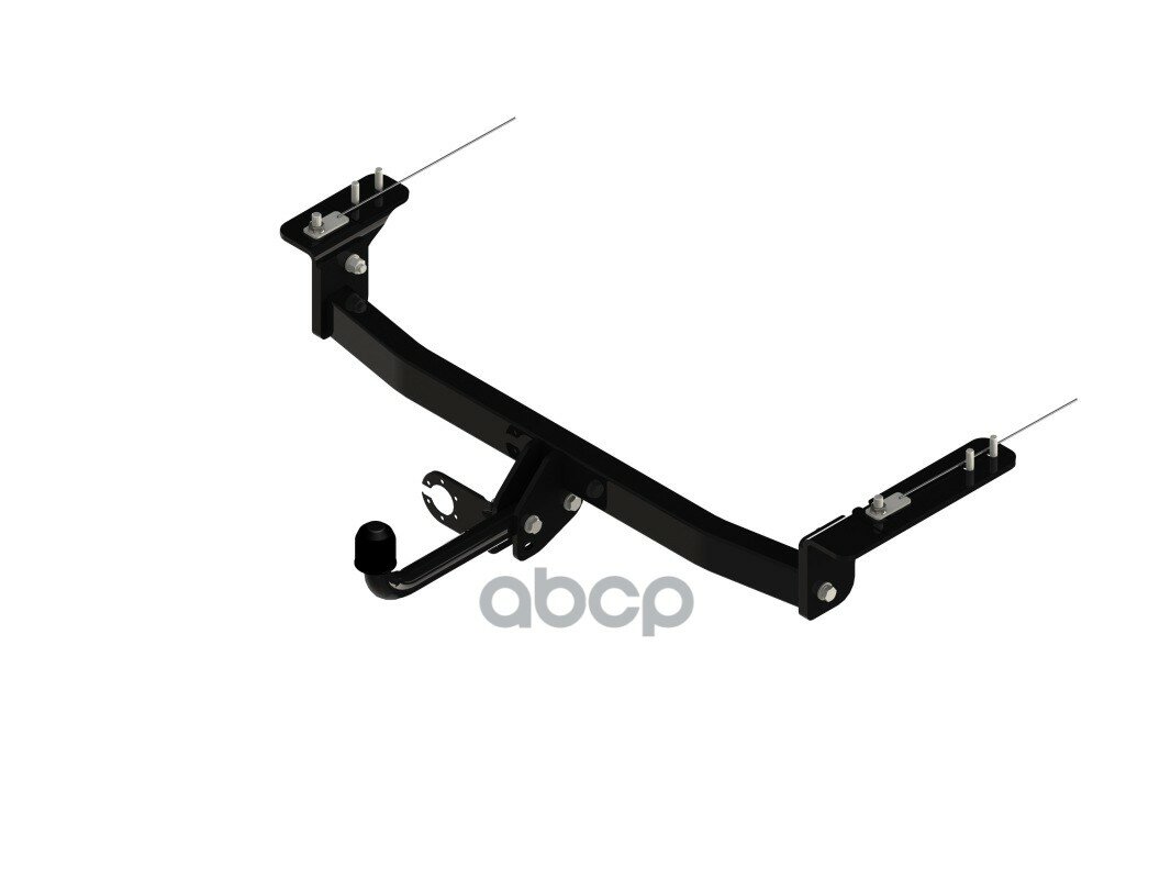 Фаркоп Geely Emgrand X7 2019-2021 съемное крепление шара на двух болтах SHERIFF арт. SF.4236.12