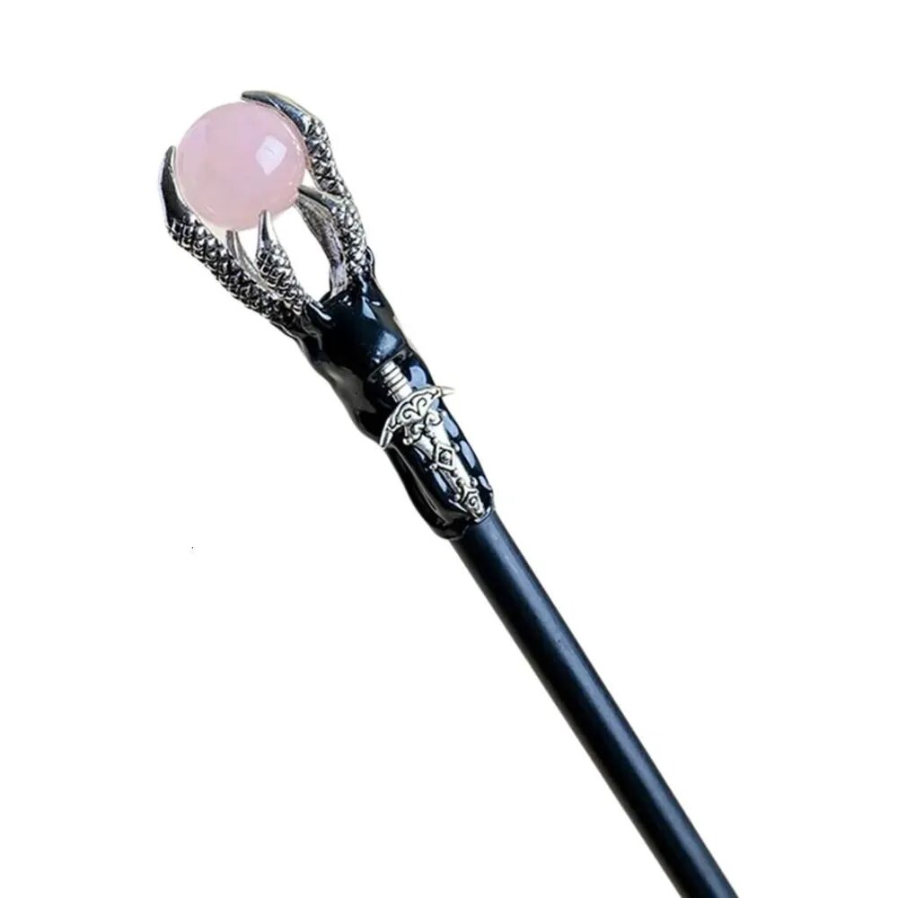 Волшебный посох для Хэллоуина, - Розовый кварц