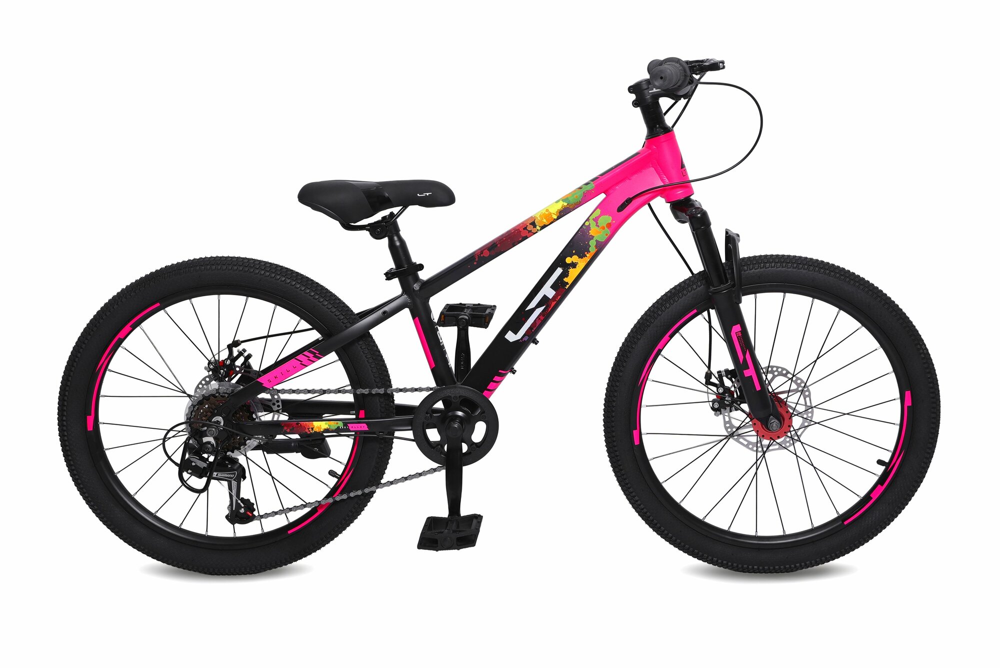 Велосипед 22" LTBIKE SKILL, алюминиевый, рама 11", 6 скоростей