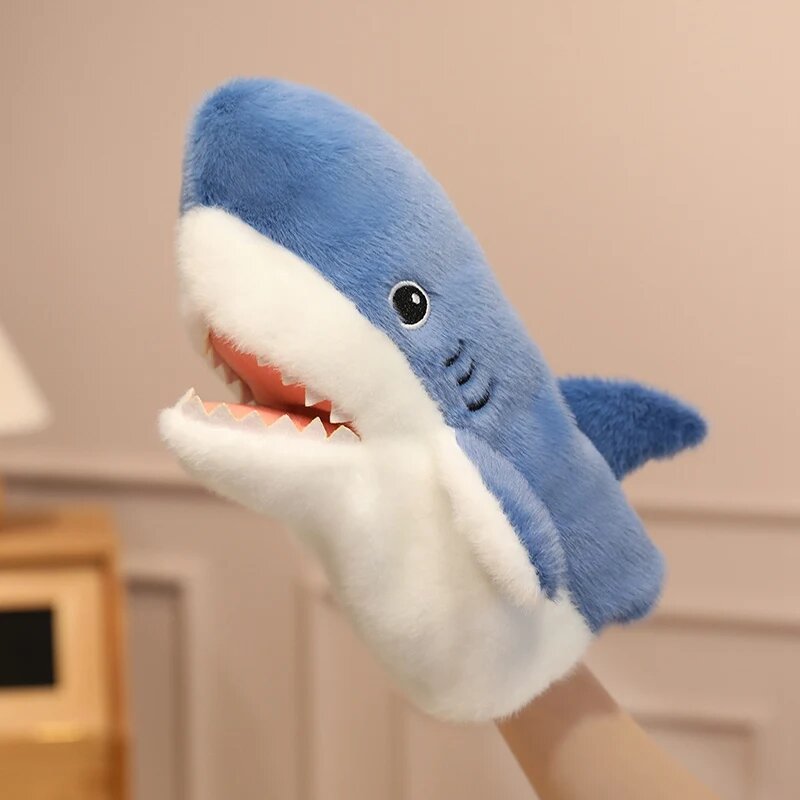 Мягкая игрушка акула плюшевая 25 см, цвет: shark