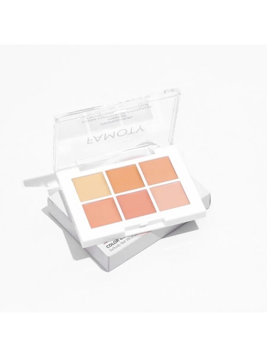 Набор консилеров с 6 оттенками для идеального макияжа