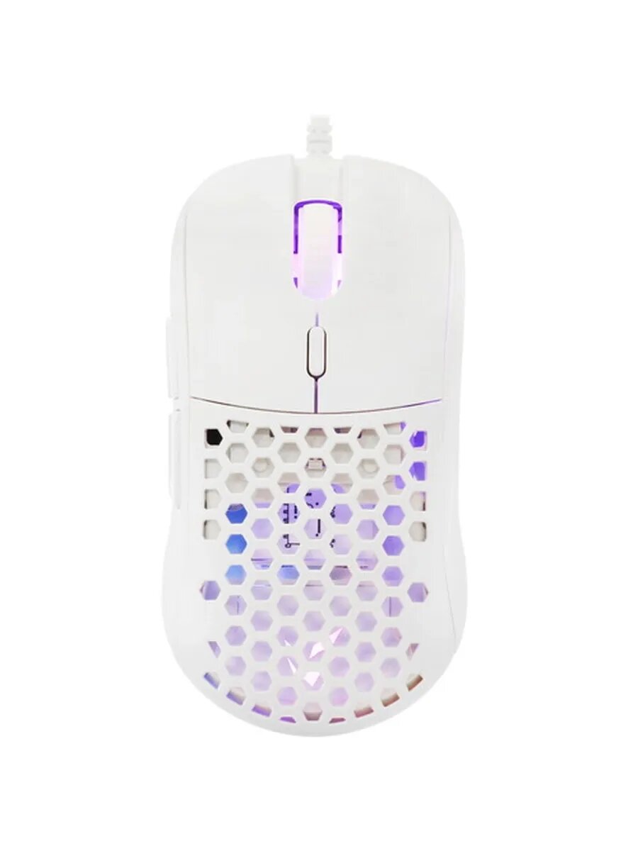 Мышь проводная ARDOR GAMING Prime PRO [ARD-PR3370-WT] 19000 dpi, белый