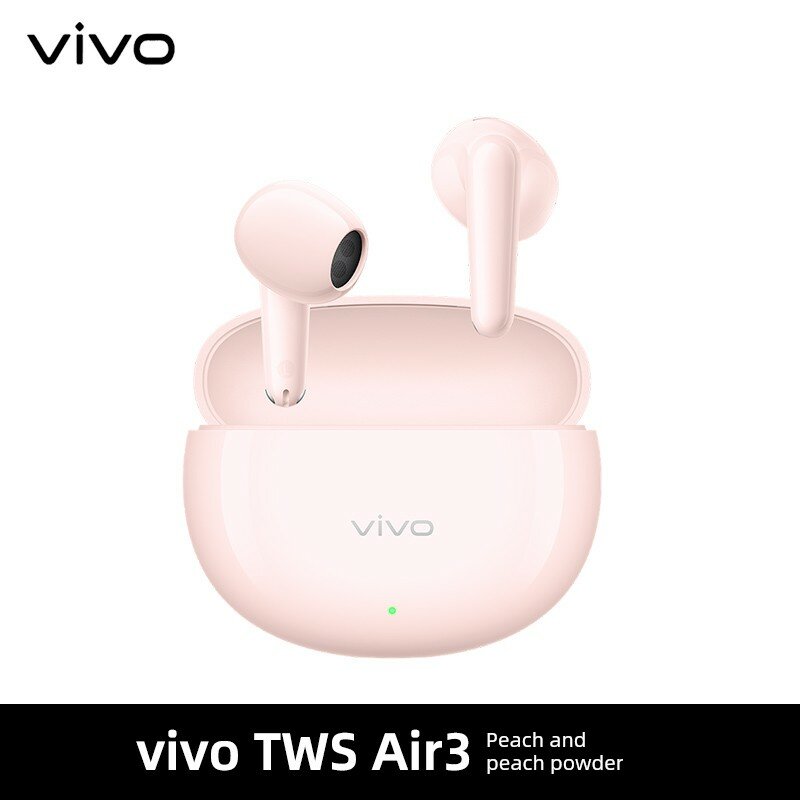 Vivo TWS Air3 беспроводные наушники-слушалки персикового розового цвета для игр с полным погружением