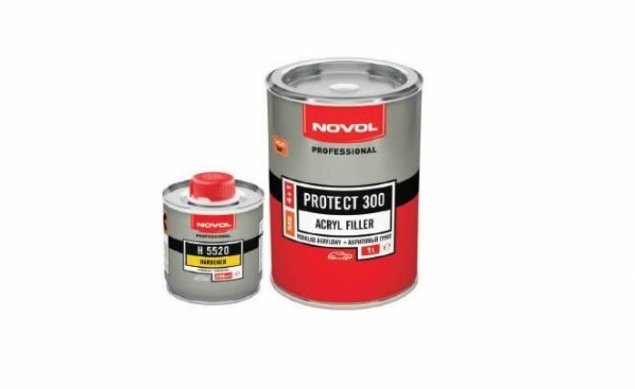 Novol Грунт MS Протект 300 Новол серый, уп. 1л+0,25л