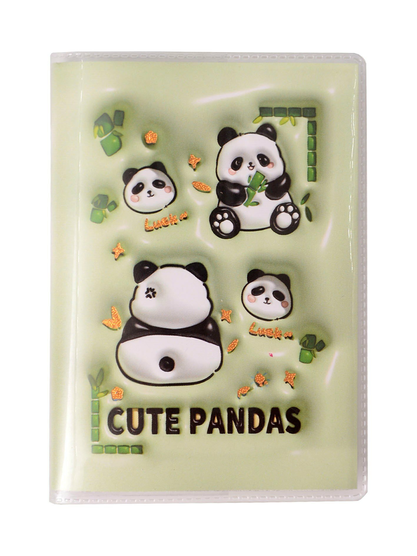 Записная книжка А7 68 листов, "Панда", в ассортименте