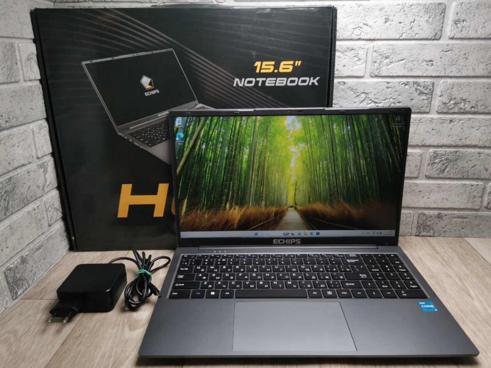 15.6 Ноутбук Echips Hot XPS15U57 на Intel Core i3-1025G1 Серый