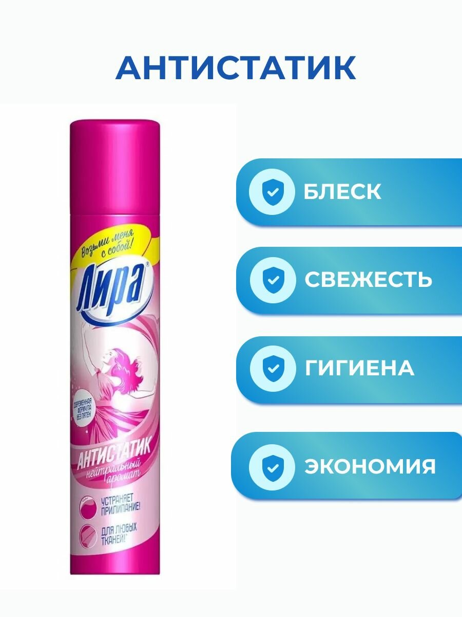 Антистатик лира 200мл