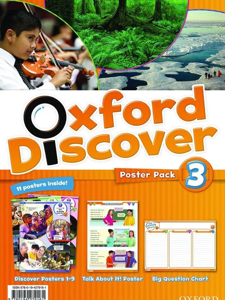 Oxford Discover 3 Posters | Предметно-языковое интегрированное обучение (CLIL).