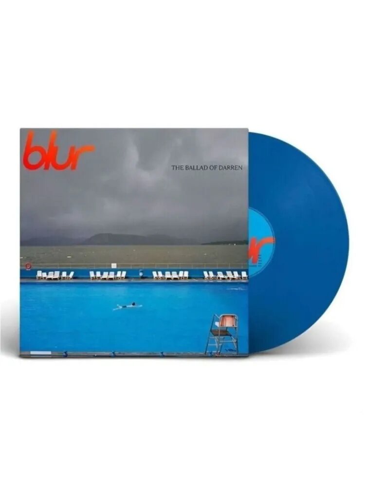 Виниловая Пластинка Blur - The Ballad Of Darren Limited Edition, Blue Vinyl совершенно, Новый и еще запечатанный .
