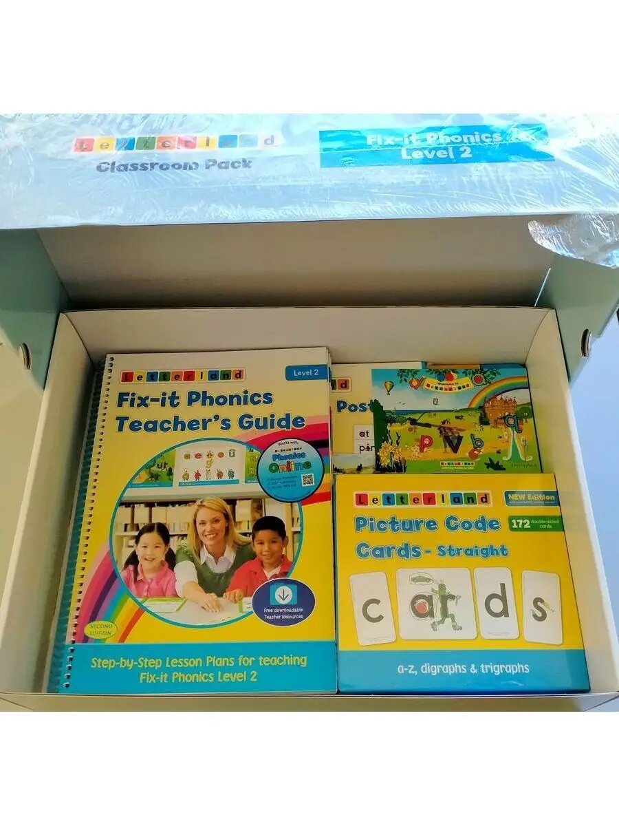 Letterland Fix-it Phonics 2Ed Level 2 Teacher's Pack | наборы обучающие — фото 1