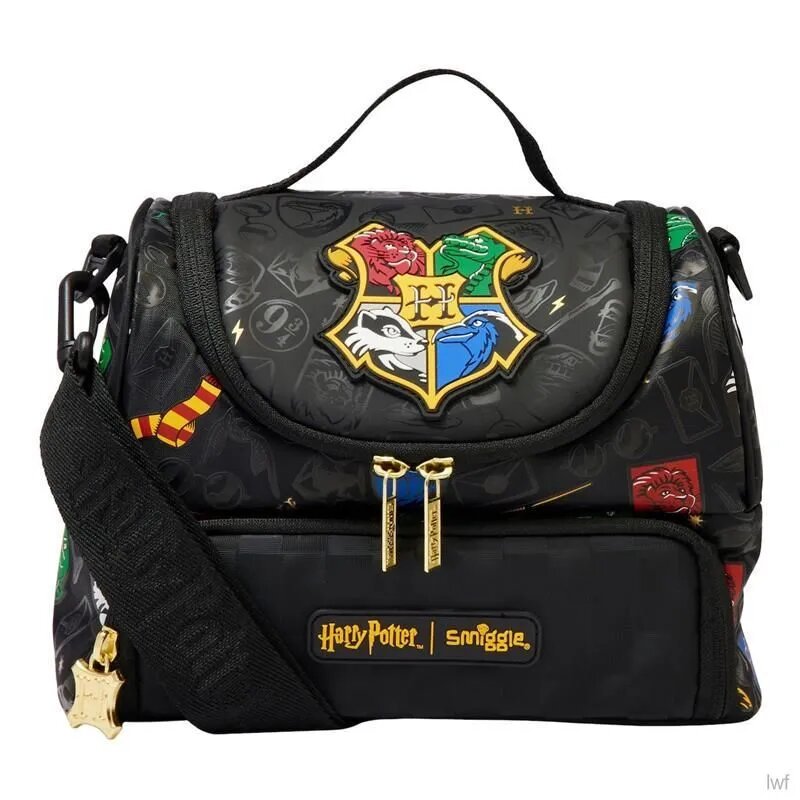 Сумка для ланча Smiggle Harry Potter двухслойная с ремешком 5.4L